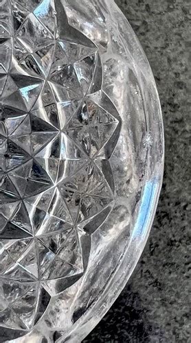 Antique Eapg Steimer Glass Spooner Diamond Sawtooth Honeycomb