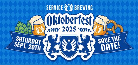 Save The Date Oktoberfest Service Brewing