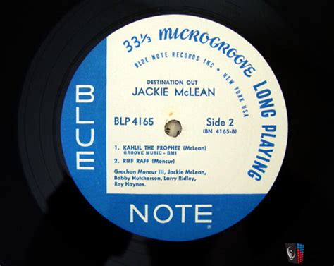 Jackie Mclean Destination Out Mono Vinyl Ny Blue Note Van Gelder Ear