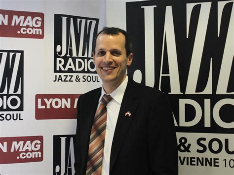 Mark Schapiro Consul Des Usa à Lyon On Travaille Sur Le Retour De La Ligne Directe Entre