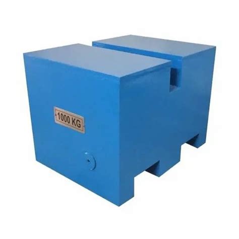 Ms Blue 1000kg Standard Test Weights For Calibration Size