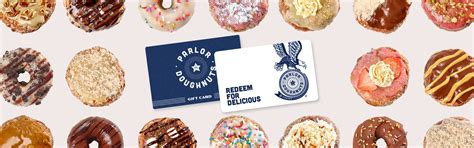 Choose Your T Card Option For Parlor Doughnuts