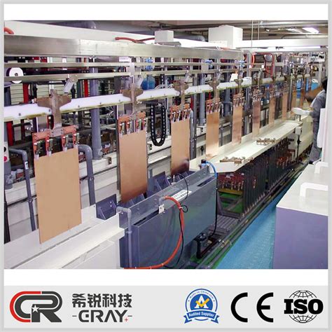 Automatic Vertical Continuous Plating Machine Vcp Pcb Coating Machine China Copper Plating