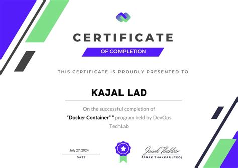 Kajal Lad On Linkedin Docker Containerization Devops Continuouslearning