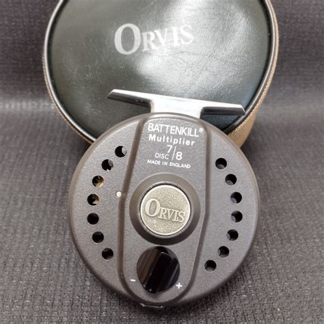 超 品 高速巻き ギヤ入り Orvis Battenkill Multiplier 78 Disc オービス バテンキル マルチプライヤー