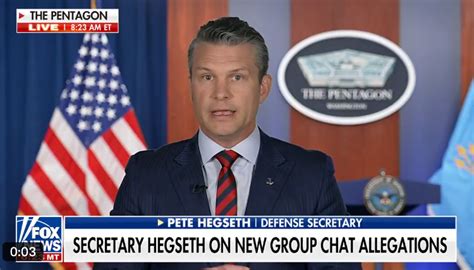 ‘none Of This Is Based In Reality Hegseth Blames Fired Staffers For