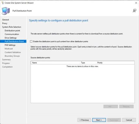 install configmgr distribution point on windows 11