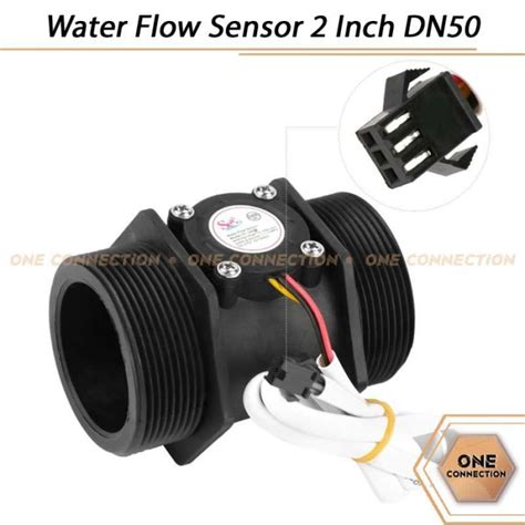 Promo Water Flow Sensor 2 Inchi Dn50 Sensor Debit Air Sea Brand Diskon
