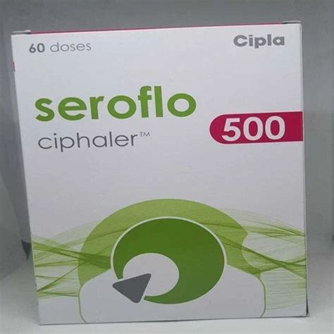 Salmeterol Seroflo 500 Multihaler At ₹ 800pack Salmeterol Inhaler In