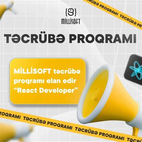 React Development üzrə 3 Aylıq Təcrübə Proqramı Edumap