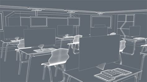 3d Sci Fi Class Room Turbosquid 1839816
