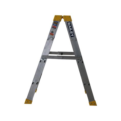 Bailey Pro Punchlock Double Sided Aluminium Ladder 150kg Industrial 4