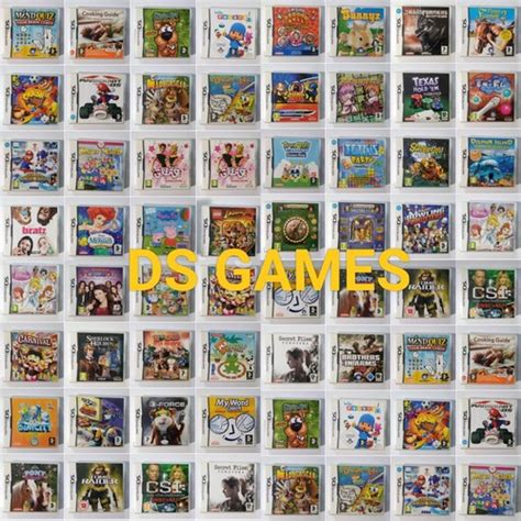 Nintendo Ds Games Cartridge Boxed Free Uk Postage Ds Game With Box And