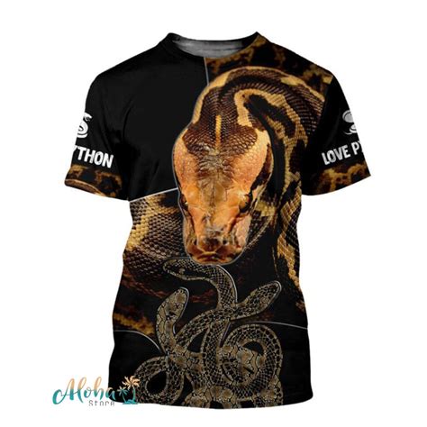 Python T Shirt Realistic Python Apparel T Idea For Python Lovers