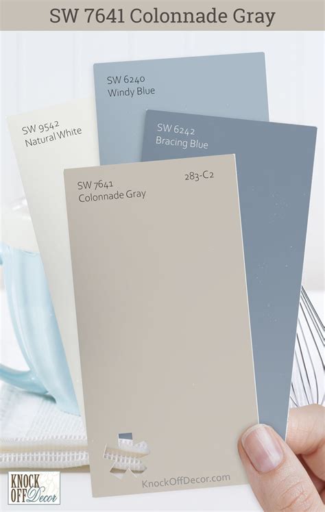 Sherwin Williams Colonnade Gray Review 30 Color Palettes To Use Now