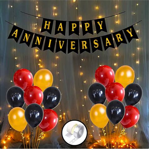 10 Romantic Happy Anniversary Decoration At Home Ideas To Celebrate