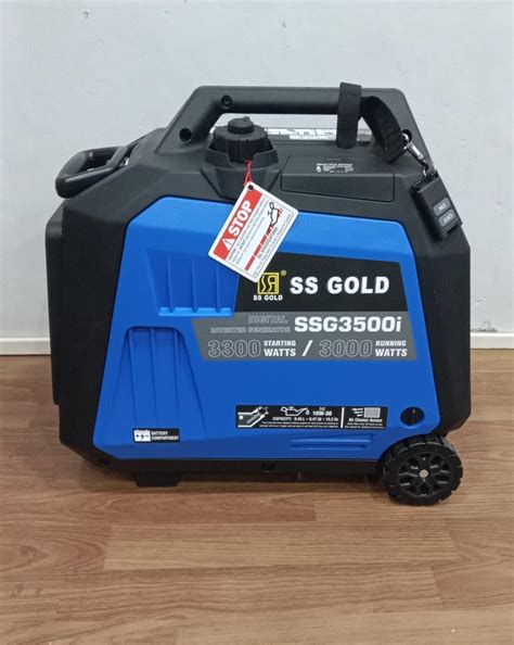 SS GOLD SSG I Portable Power Generator With Petrol Engine Watts Or KW V AC Voltage
