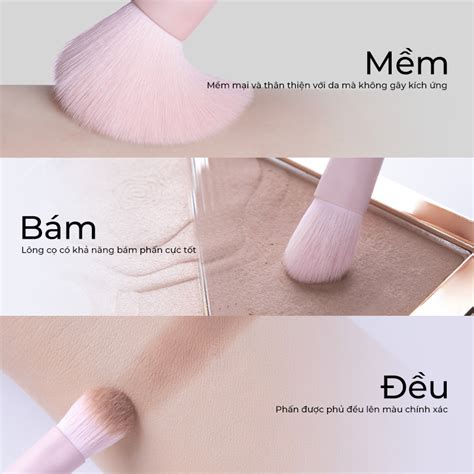 Blj Mật Đào Yêu Peachy Sugar Bộ Cọ Trang điểm 11 Cây Full Size Shopee Việt Nam