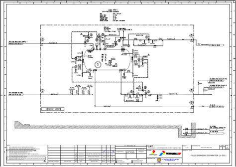 Sr 10 P1 Pid 001 P And Id Drawing Separator V 501 Rev 0 Pdf
