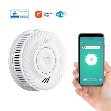 Tuya Wifi Fire Detector Security Alarms Smoke Sensor Smart Life App