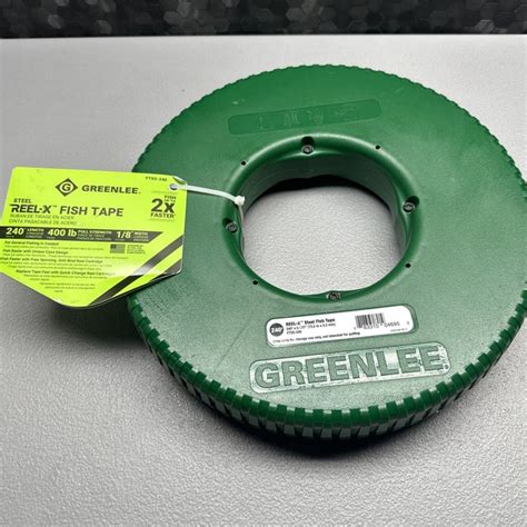 Greenlee Steel Reel X Fish Tape Ftxs 240 For Sale Online Ebay