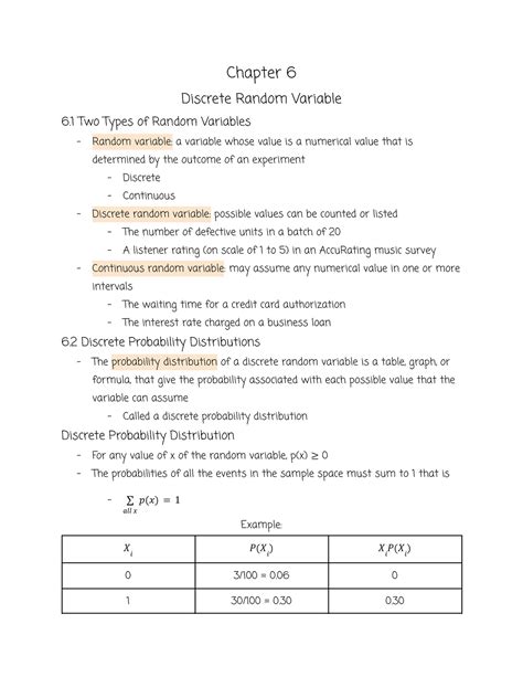 chapter six prof nielson chapter 6 discrete random variable 6 two