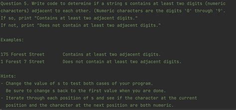 Solved Write A Python Program To Check Any Input That Has