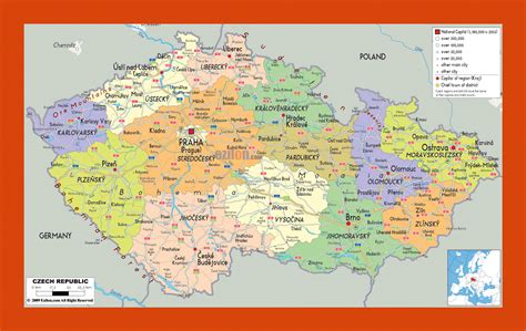 Czech Rep Map The Czech Republic An Overview Map Source Authors