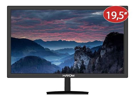 Monitor Gamer Led 19 Polegadas Hdmi Vga Vesa Widescreen Menor Preço