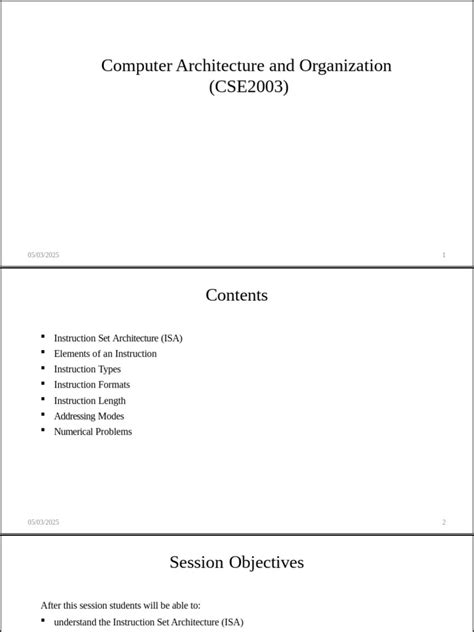 6 Computer Architecture And Organization Pdf Central Processing