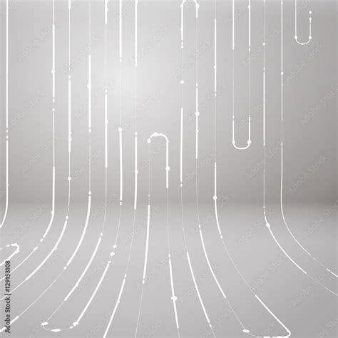 Abstract Geometric Polygonal Shape Futuristic Technology Vector Science Background Connecting