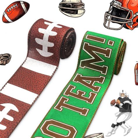 Abtols 2 Roll 10 Yards Football Ribbons 25 Super