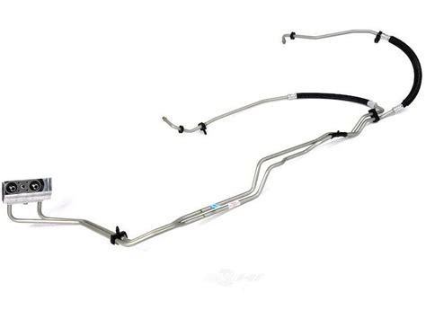 Inlet And Outlet Assembly Transmission Oil Cooler Line Compatible