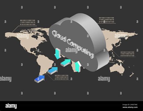 Graphics Vector Cloud Computing Concept Data Transfer Cloud Symbol For