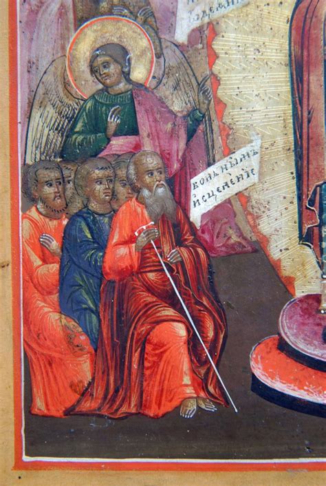 Icône Russe Vierge Vers 1850 -icon Icone Ikone - icônes