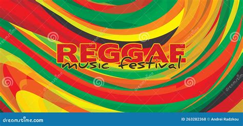 Artistic Reggae Background Vector Texture 222689741
