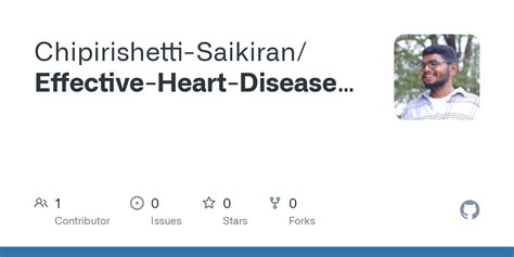 Github Chipirishetti Saikiraneffective Heart Disease Prediction