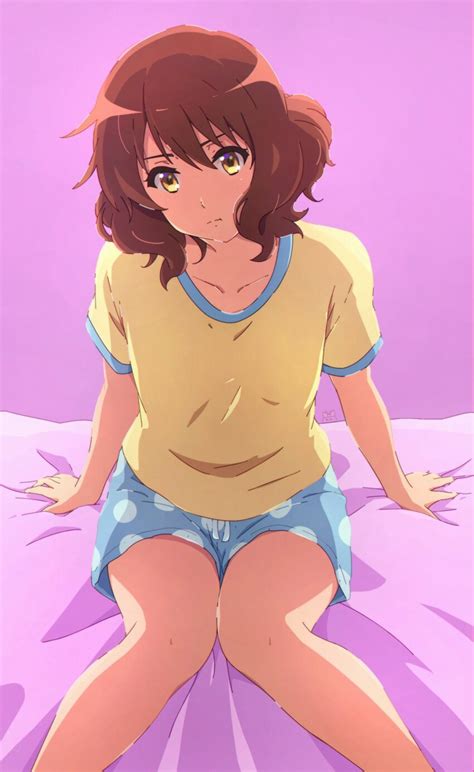 Usagihop Oumae Kumiko Hibike Euphonium Highres 1girl Arm Support