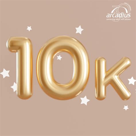Arcadius On Linkedin 10kfollowers Thankyou Milestone Community