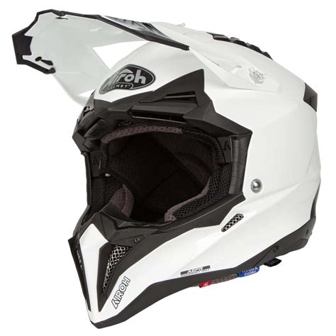 Airoh Mx Helmet Aviator 3 White Maciag Offroad
