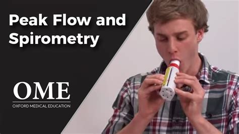Peak Flow And Spirometry Lung Function Tests Youtube