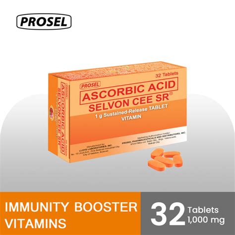 Prosel Selvon Cee Sr 1000mg Tablet 32s Vitamin C Lazada Ph