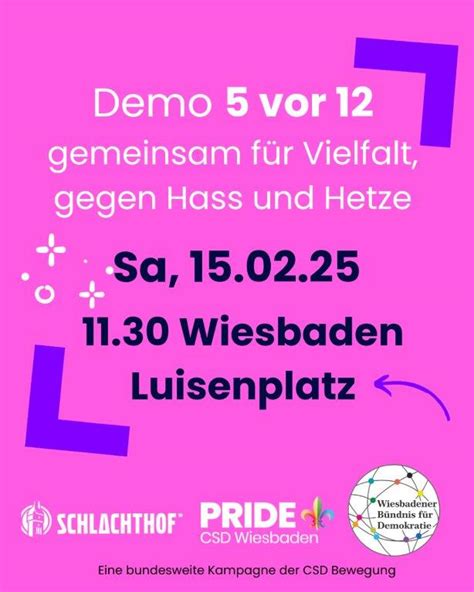 Winter Csd Demo Wähl Liebe Am 1502