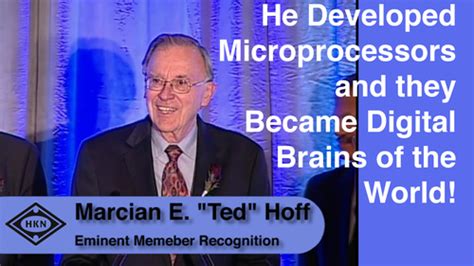Hkn Member Marcian E Ted Hoff Receives Award At The 2012 Eab Award Ceremony Ieeetv