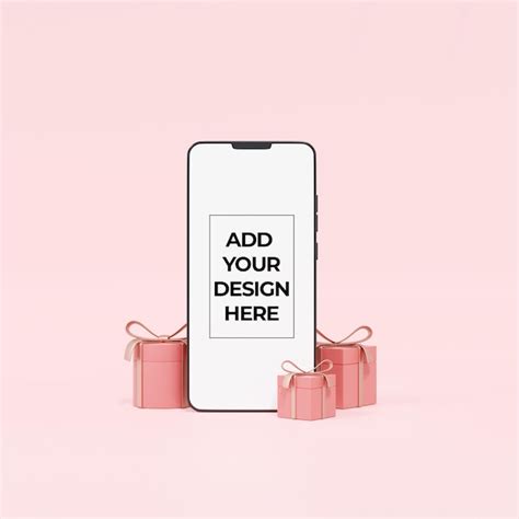 Premium Psd 3d Mockup Mobile Phone With T Boxes