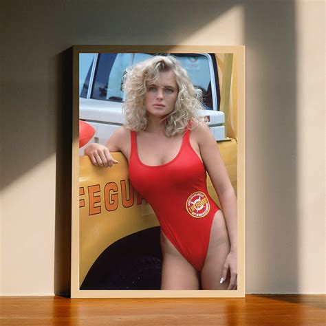 Erika Eleniak Baywatch Shauni Mcclain Canvas Poster Wall Ar Inspire
