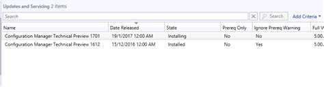 SCCM Configmgr Technical Preview Update Available All About Endpoint Management