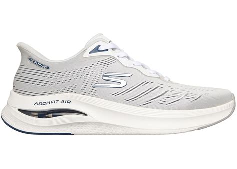 Skechers Slip Ins Arch Fit Skech Air Zoryn White Navy Mens 233321