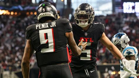Falcons News Michael Penix Jr Blows Off Incredible Drake London Stat