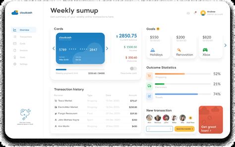Payment Dashboard Design Behance